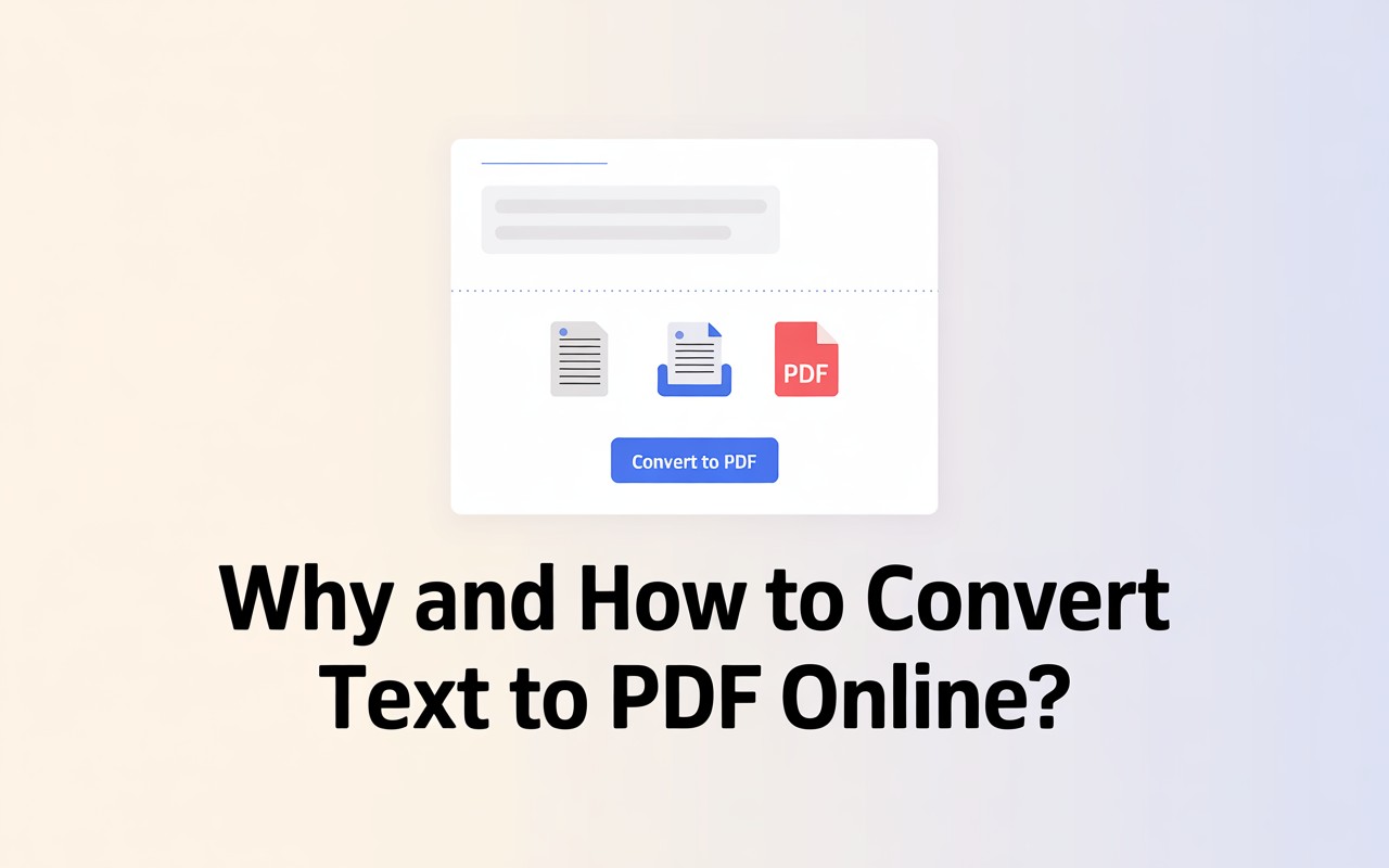 Why and How to Convert Text to PDF Online? - Staffing Talk