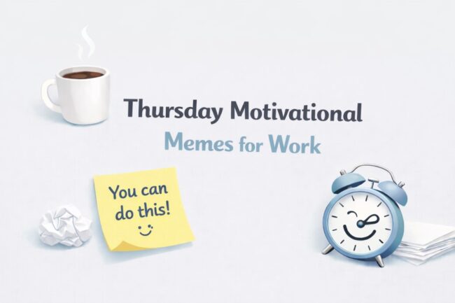 Thursday Motivational Memes for Work - Power Through the Week ...
