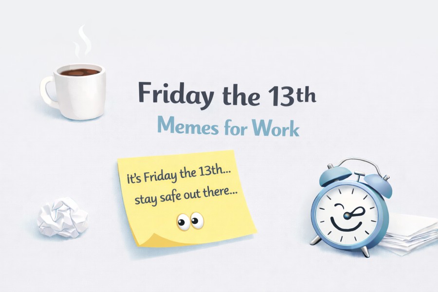 Friday the 13th Memes for Work - Laugh Through the Superstition ...